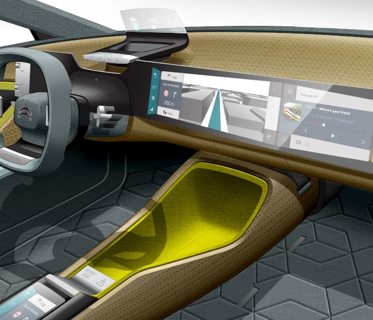 citroen concept interior