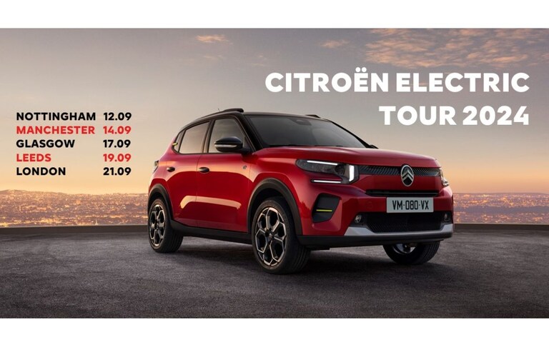 CITROËN EMBARK ON AN ELECTRIC VEHICLE TOUR WITH THE NEW CITROËN Ë-C3 ...