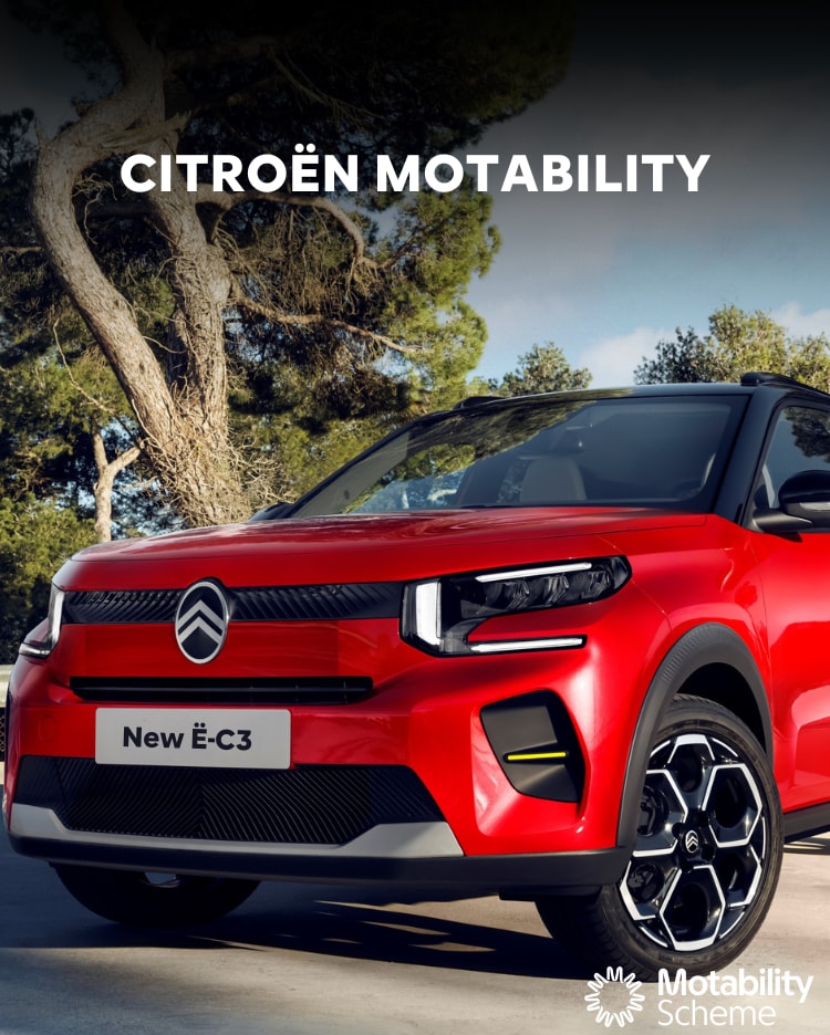 Citroën Motability | Motability Car Scheme - Citroën UK