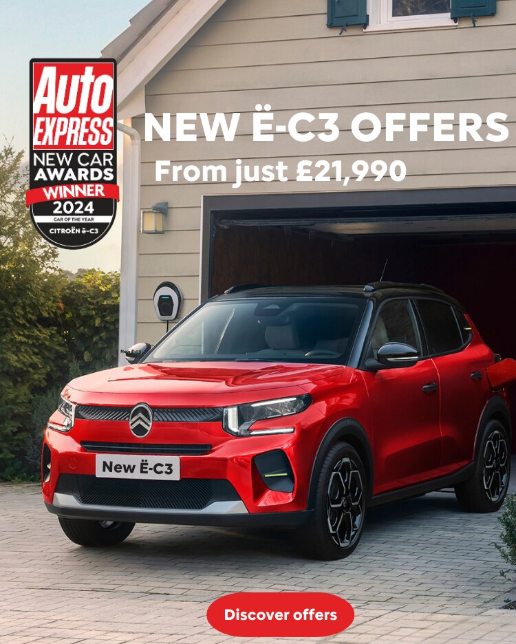 New Citroën ë-C3 - 100% Electric Car | Citroën UK